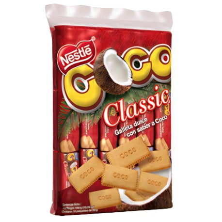 GALLETA COCO NESTLE 30 GR X 18 - Dulceza
